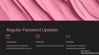 Password Management Best Practices with privileged Access Management | PPTX