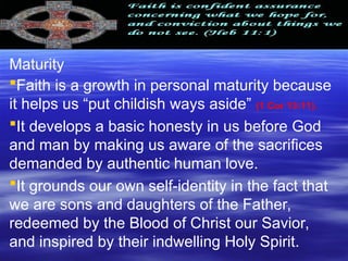 The Roman Catholic - Our Response Faith.PPT
