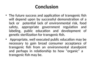 MSc zoology 7._TRANSGENIC_FISH_PRODUCTION.ppt