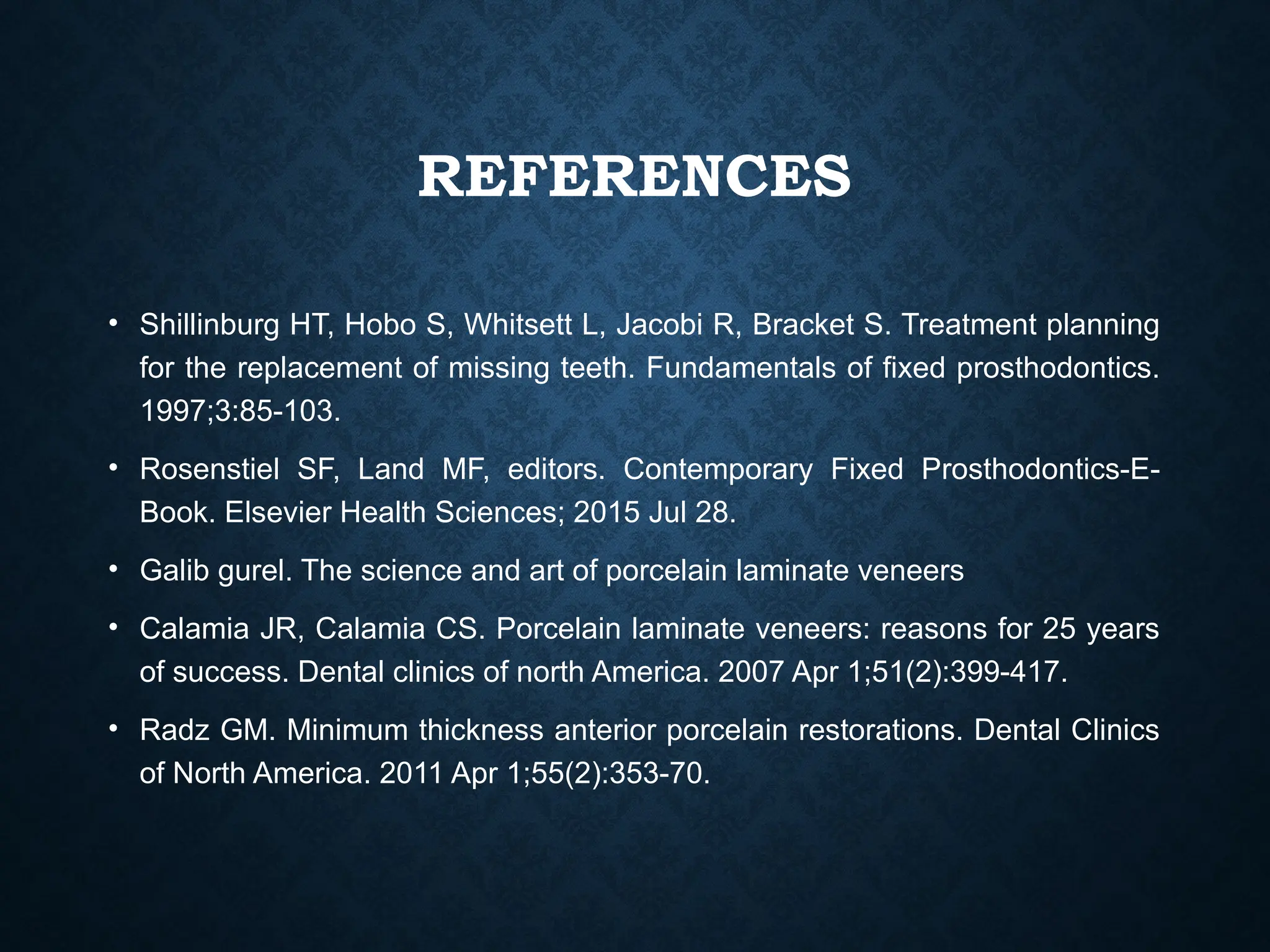 THE ROLE OF PORCELAIN VENEERS IN PROSTHODONTICS | PPTX