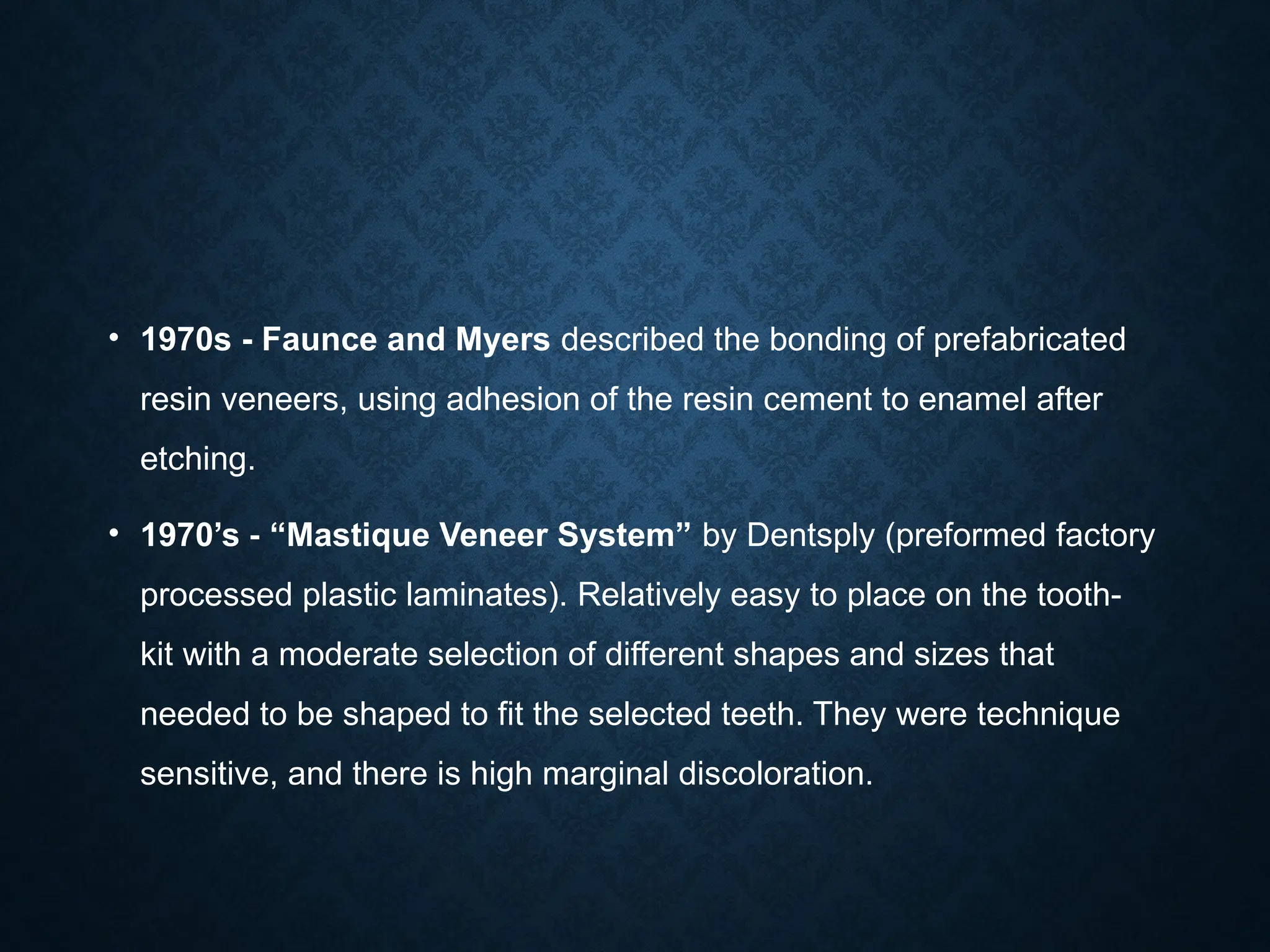 THE ROLE OF PORCELAIN VENEERS IN PROSTHODONTICS | PPTX