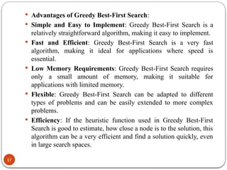 Informed Search in Artifical Intelligence | PPT