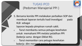 Peran dan Fungsi (Infection prevention and control doctor) IPCD ...