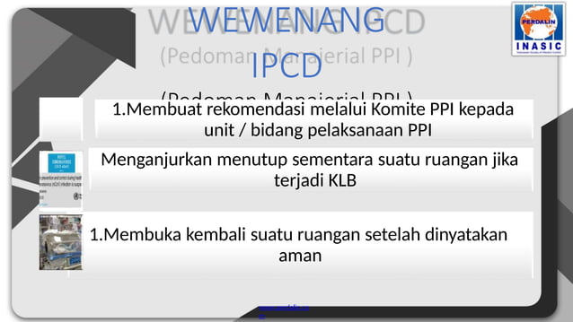 Peran dan Fungsi (Infection prevention and control doctor) IPCD ...