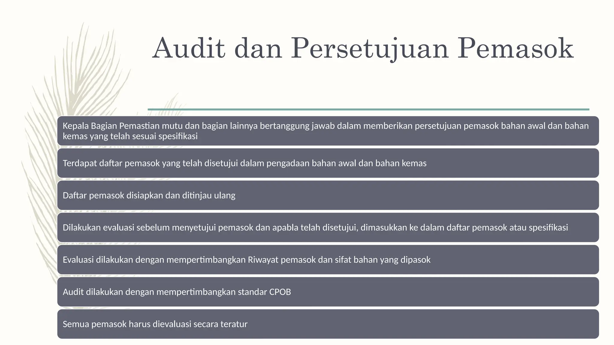 7. Inspeksi Diri & Audit.pptxxxxxxxxxxxxxxxxx | PPTX