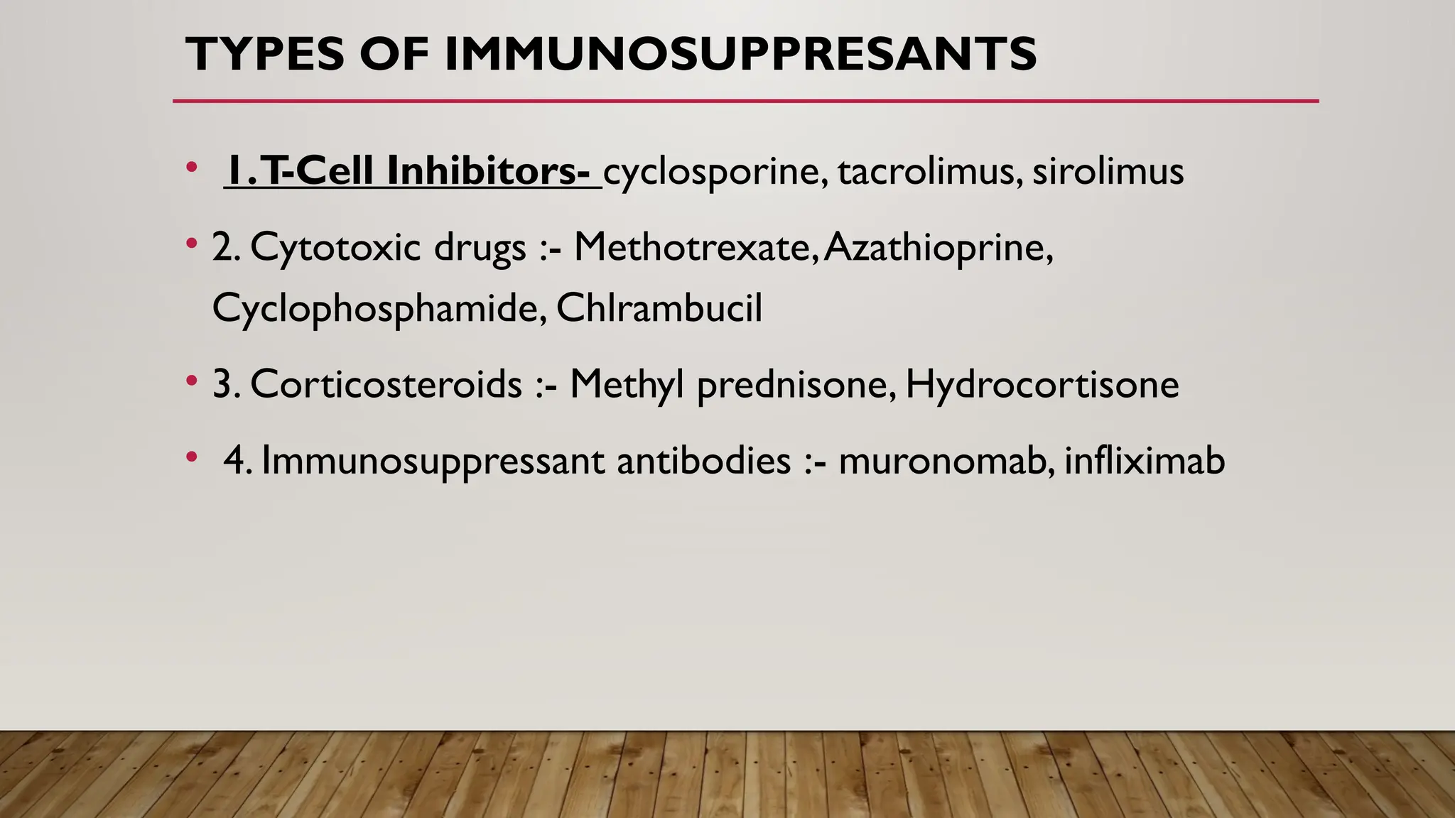 immunosuppression and stimulants Bsc Nursing | PPTX