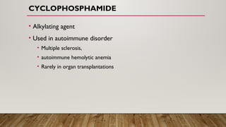 immunosuppression and stimulants Bsc Nursing | PPTX