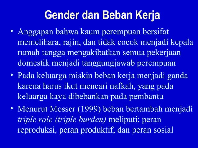 Kajian Terhadap Materi Sex Dan Gender Ppt