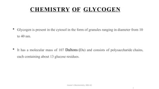 DPT - Biochemistry & Genetics - II (Metabolism of Carbohydrates ...