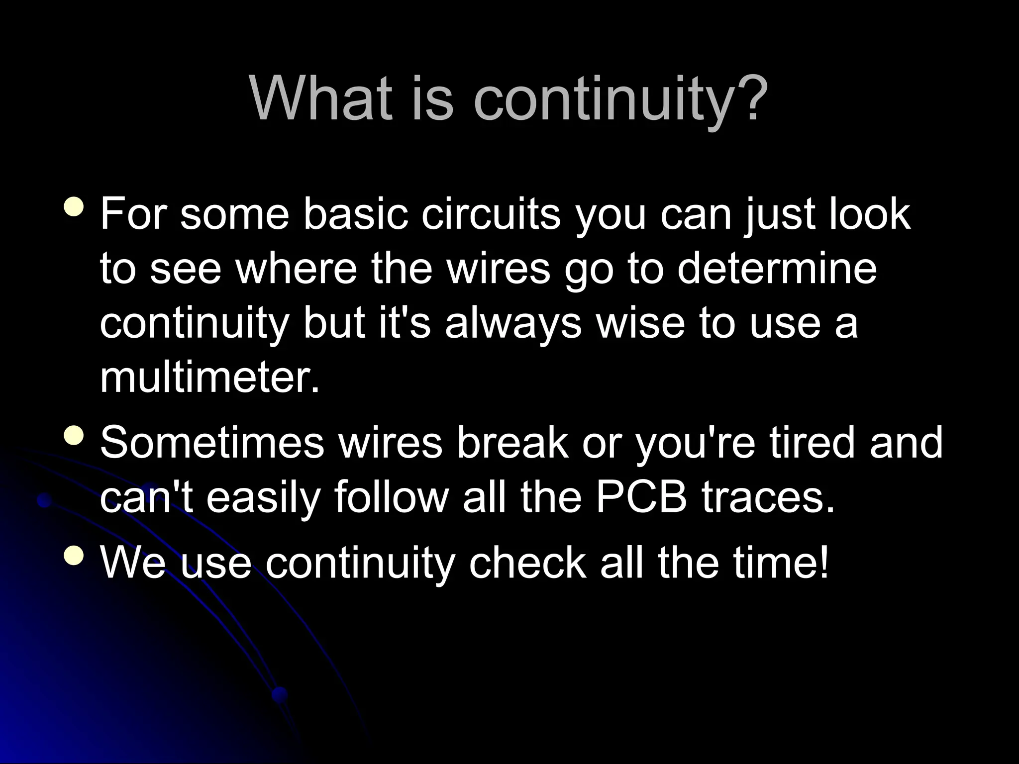 Basic Electricity Measuring InstrumentsMultimeters.ppt