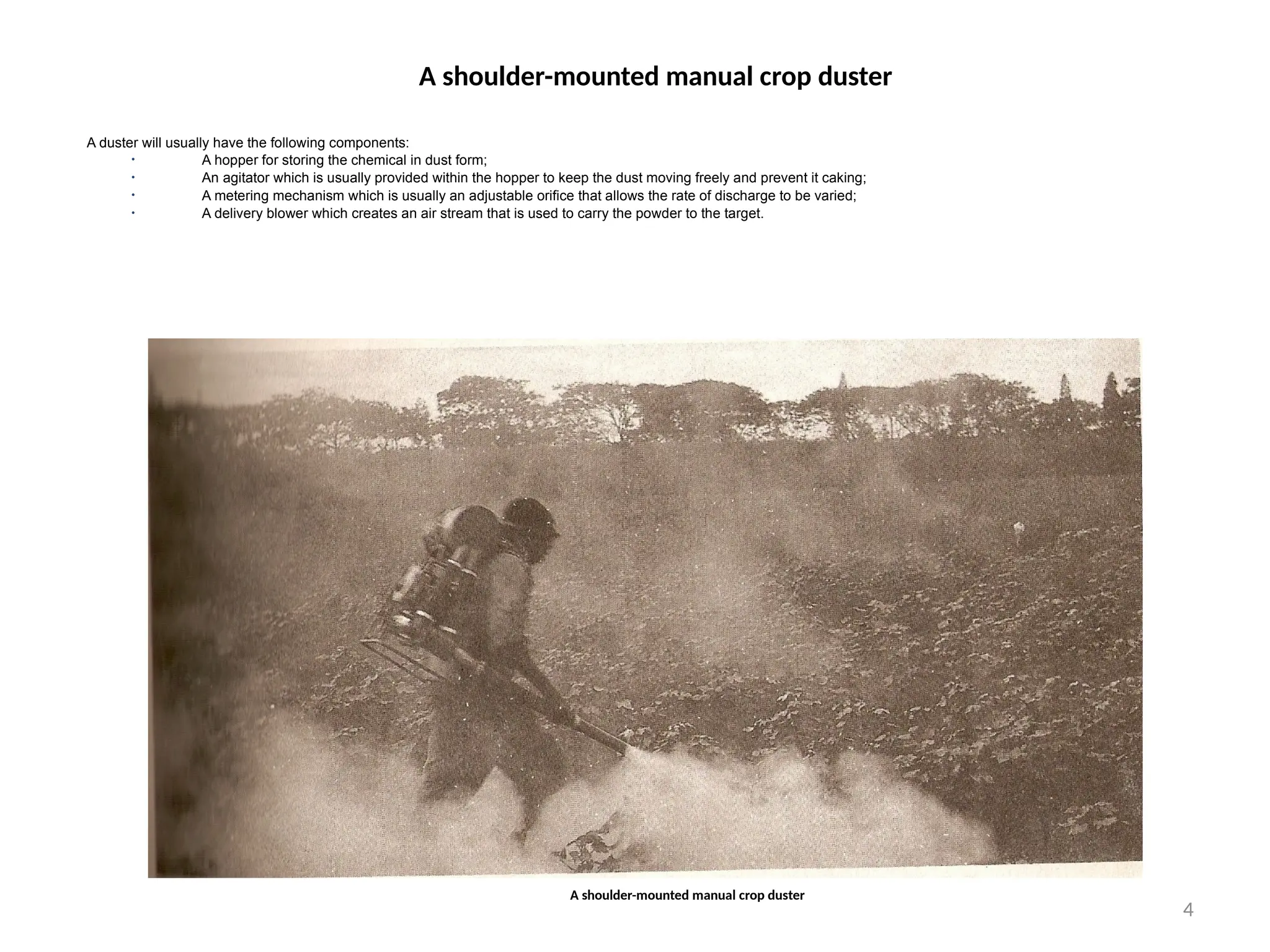 Crop maintenance equipment includes sprayers and other equipment used ...