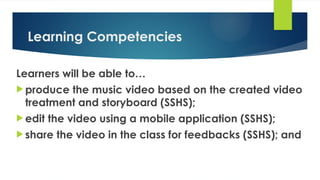 Media and Information Languages (Part 2) Video Project -Camera ...