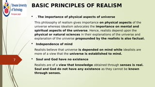 7. REALISM AND EDUCATION.pdf. theory ofE | PDF | Religion & Spirituality