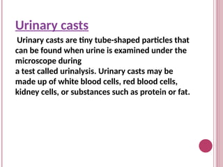 Urine-analysis documentary/educationpdf. | PPT