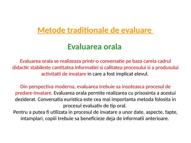 METODE DE EVALUARE TRADITIONALE SI ALTERNATIVE.pptx