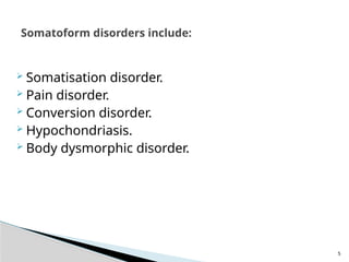 7. SOMATOFORM & FACTITIOUS DISORDERS.pptx