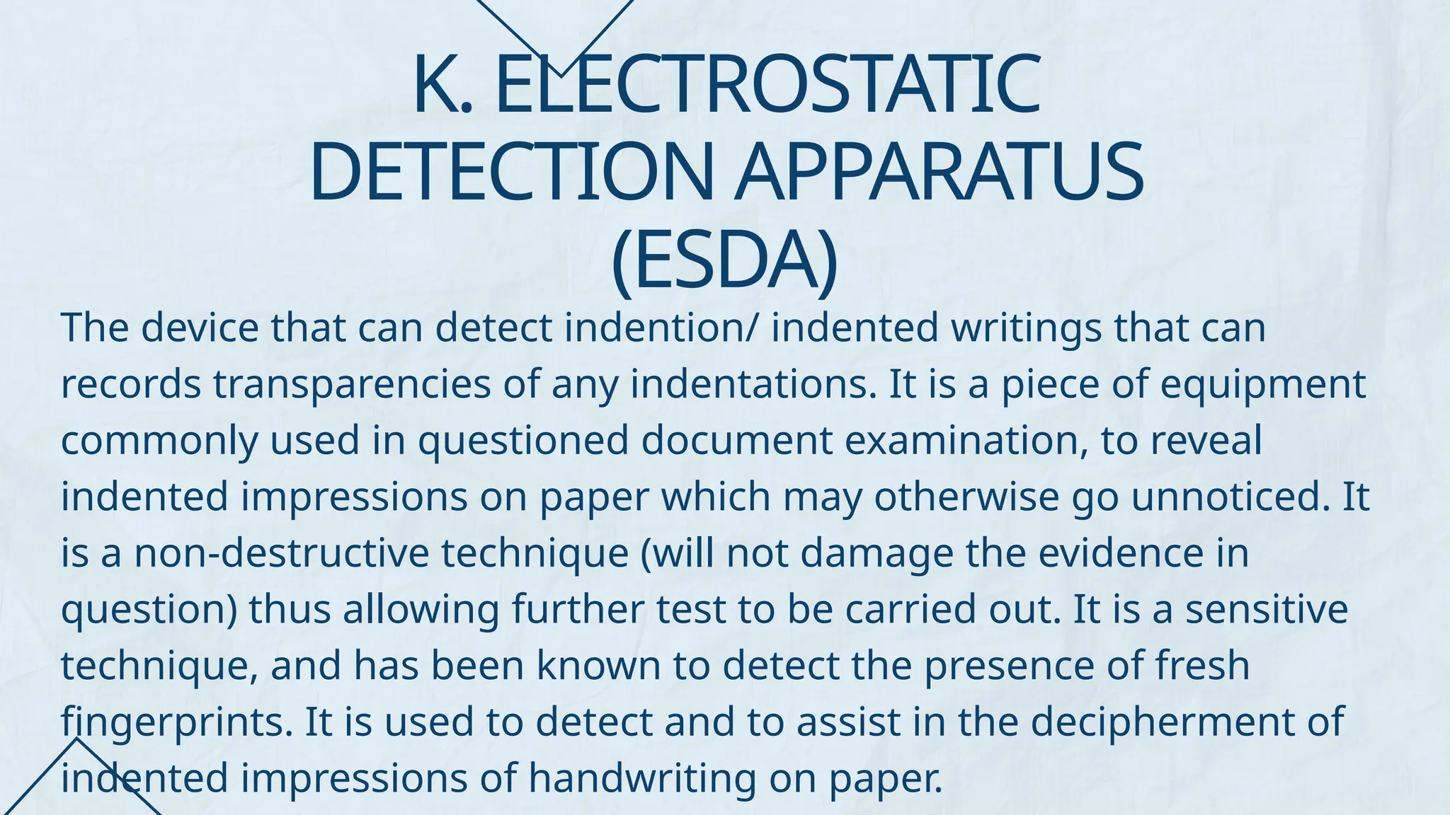 FORENSIC 4-QUESTION DOCUMENT EXAMINATION | PPTX