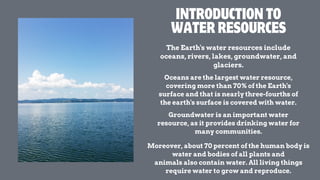 7. Various Water Resources on Earth-1.pdf