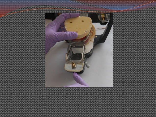 Programming the semiadjustable articulator | PPTX