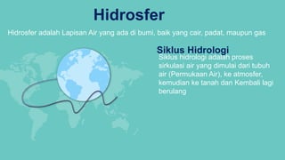 Materi Geografi Sekolah Menengah Atas tentang Hidrosfer | PPT
