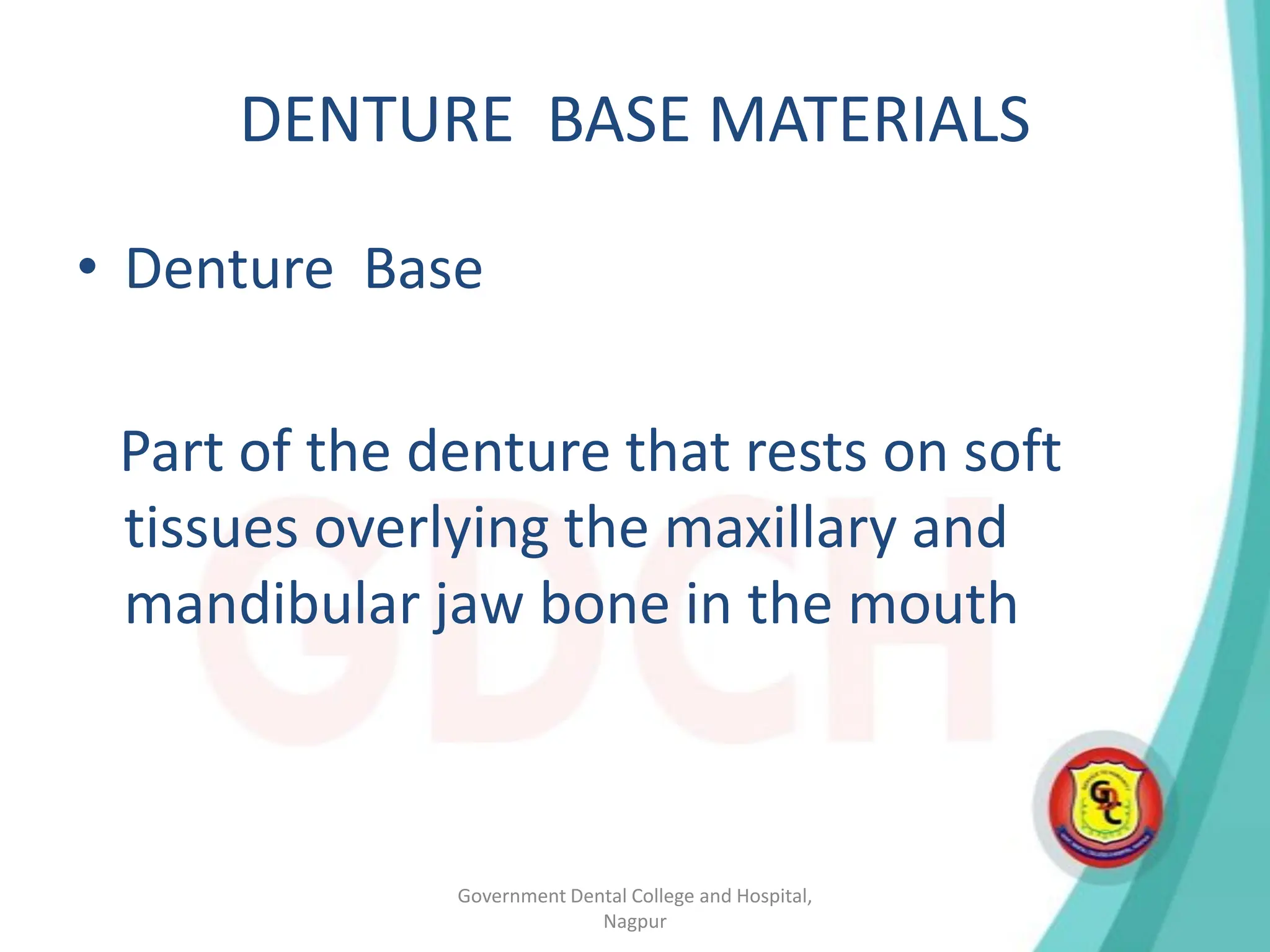 7.1-Classification-of-Denture-Base-Materials-History-Development-of ...