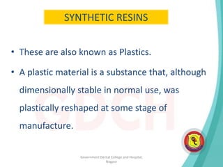 7.1-Classification-of-Denture-Base-Materials-History-Development-of ...