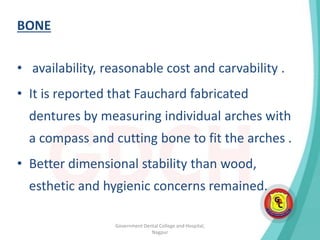 7.1-Classification-of-Denture-Base-Materials-History-Development-of ...