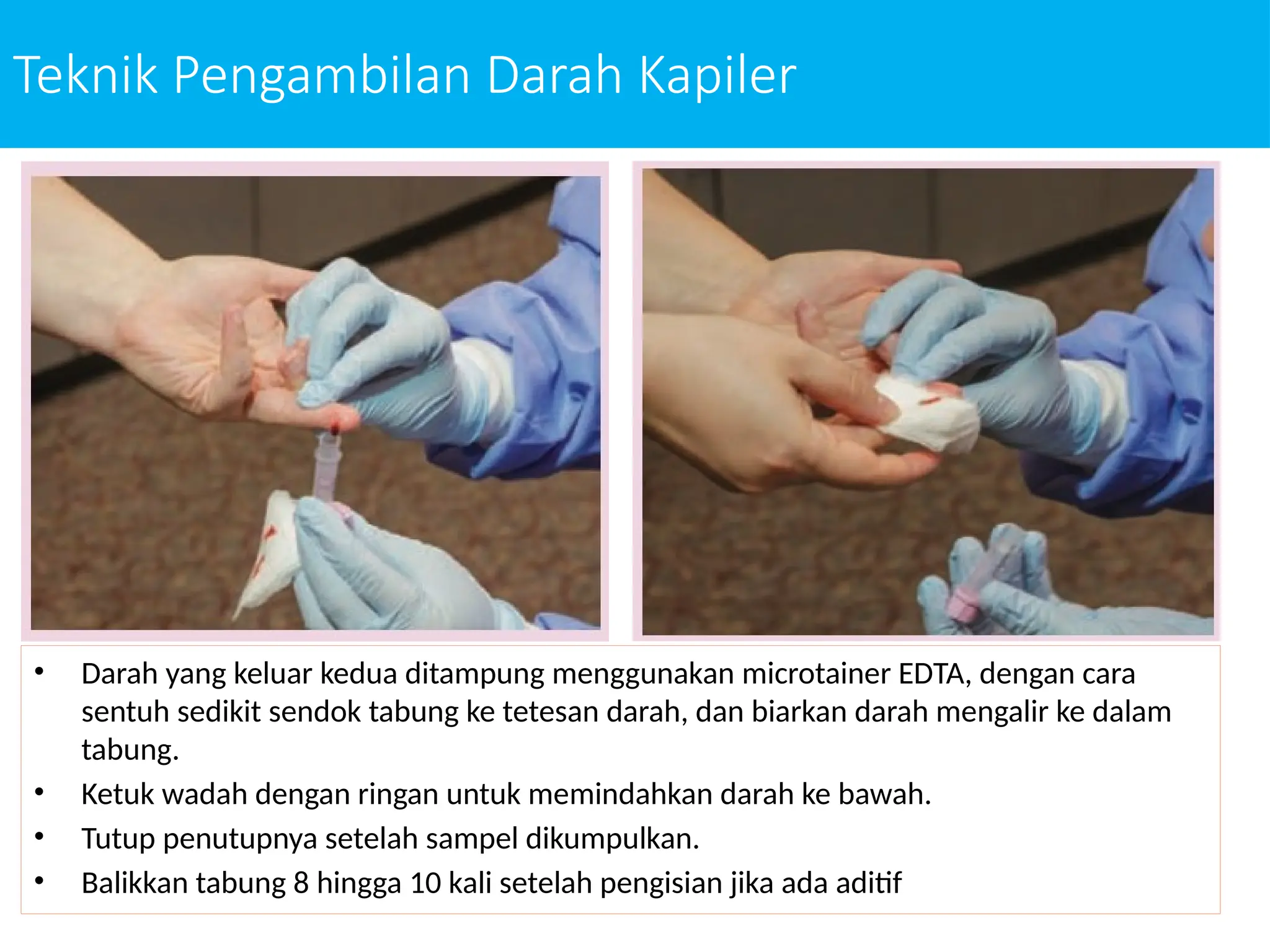 Penjelasan tentang definsisi Teknik Flebotomi | PPTX