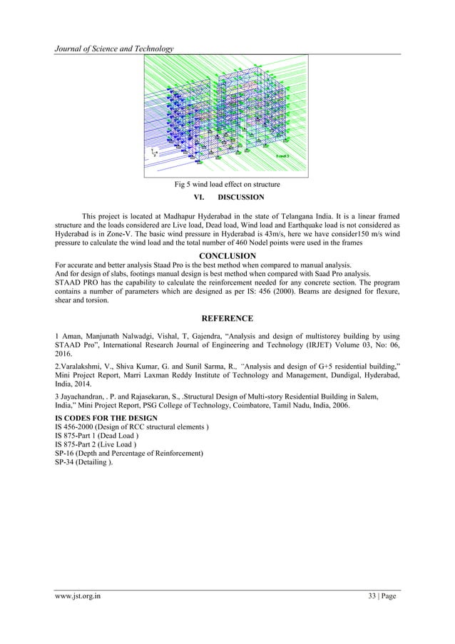 Using Stadd Pro: Building Design And Analysis | PDF