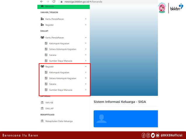 MATERI PENGINPUTAN APLIKASI NEW SIGA DALAP | PPTX