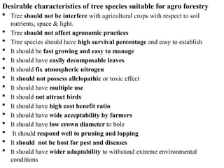 7. Selection of tree species for agroforestry.pptx