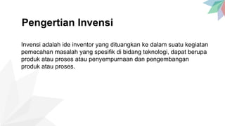 7. Merek dan Paten, pengertian dan perlindungannya | PPT