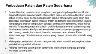 7. Merek dan Paten, pengertian dan perlindungannya | PPT