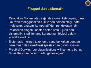 7. Cladistic.ppt ......................... | PPT