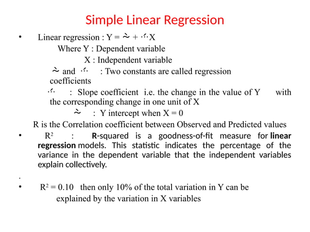 Regression_JAMOVI.pptx- Statistical data analysis | PPTX
