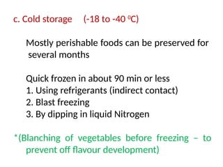 7. Storage.pptx of post harvest management of fruits and vegetables | PPT