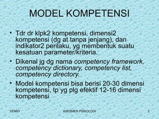 7.-Model-Kompetensi yang harus diketahui | PPT