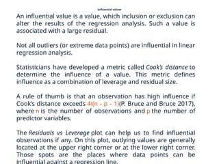 Regression analysis complete notes along with exampls | PPTX