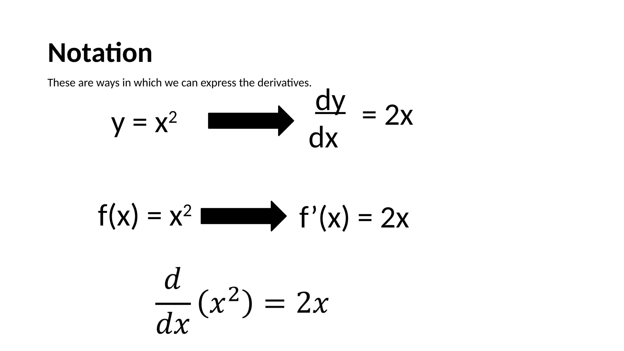7.1 Slides.pptx; differentiation from first principle | PPTX
