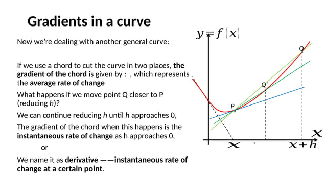 7.1 Slides.pptx; differentiation from first principle | PPT