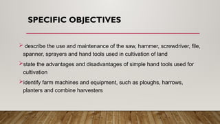 7. 2 FARM STRUCTURE AND MACHINERY GRADE 11 AGR.pptx