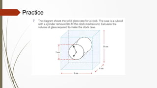 7.3 Surface areas and volumes of solids - Copy.pptx