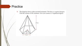 7.3 Surface areas and volumes of solids - Copy.pptx