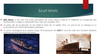 Matematica din spatele scufundării Titanicului.pptx