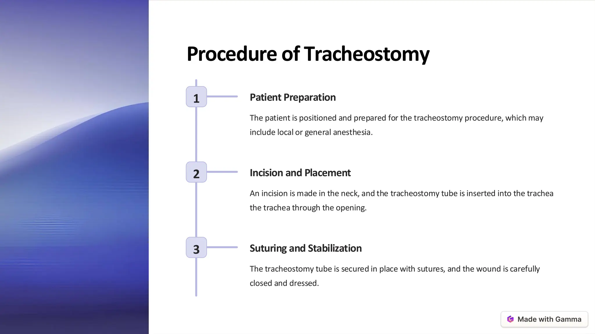 Tracheostomy procedure for nursing 2025 pbf | PDF