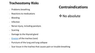 Tracheostomy procedure for nursing 2025 pbf | PDF