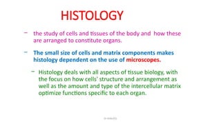 7. Histology Techniques (1).pdf for public health | PDF