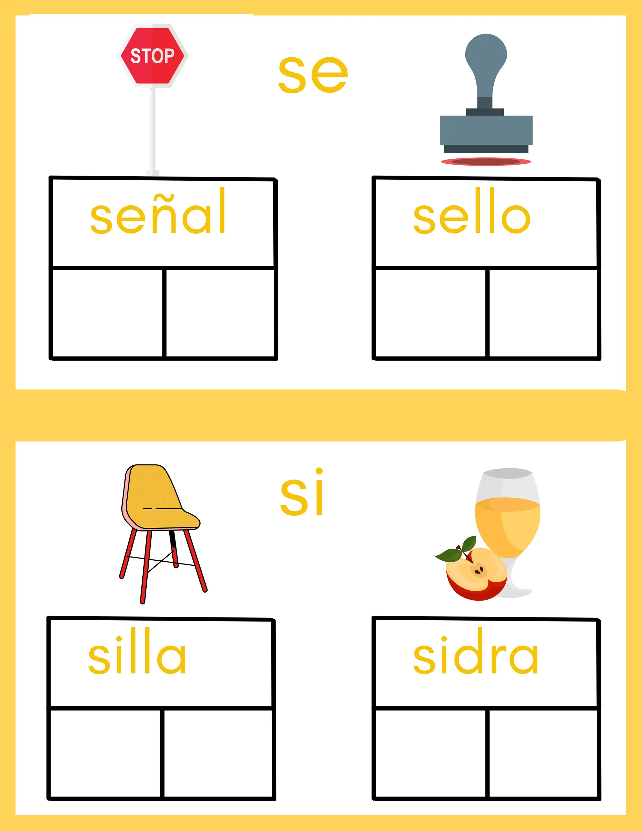 7. MIS PRIMERAS SÍLABAS. silabas para aque los niños conozcan las ...
