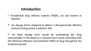 7.Transdermal Drug Delivery Systems.pptx