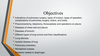 7. THORACIC SURGERY (PULMONARY SURGERY) (Part 1).pptx